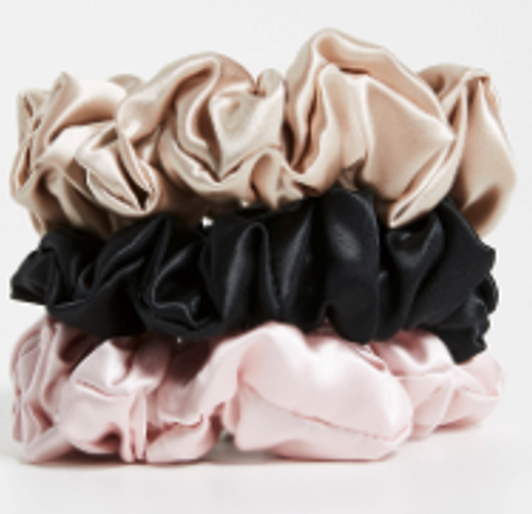 Seiden-Haargummis / Seiden-Scrunchie aus 100% Seide - Silkmood.de