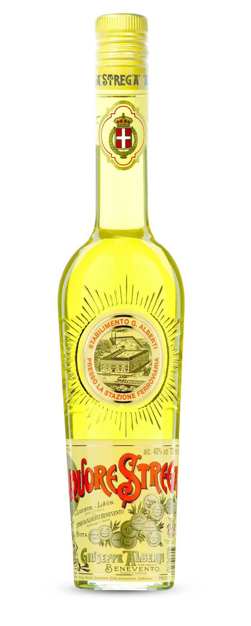 Strega Alberti Liquore Strega 40° 70cl - Raineri