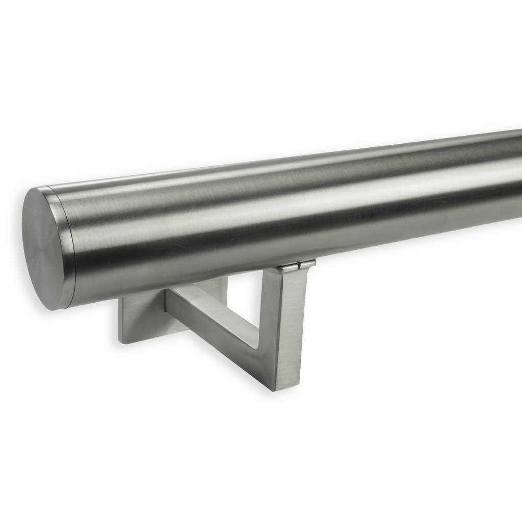 RVS trapleuning - rond - met houders type 11 - Snel & voordelig!