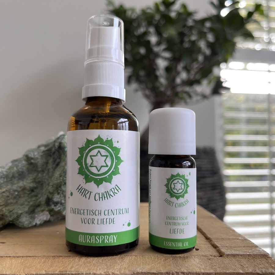 4. Hart chakra olie 10 ml - De Groene Linde - Ananda Nieuwetijdswinkel