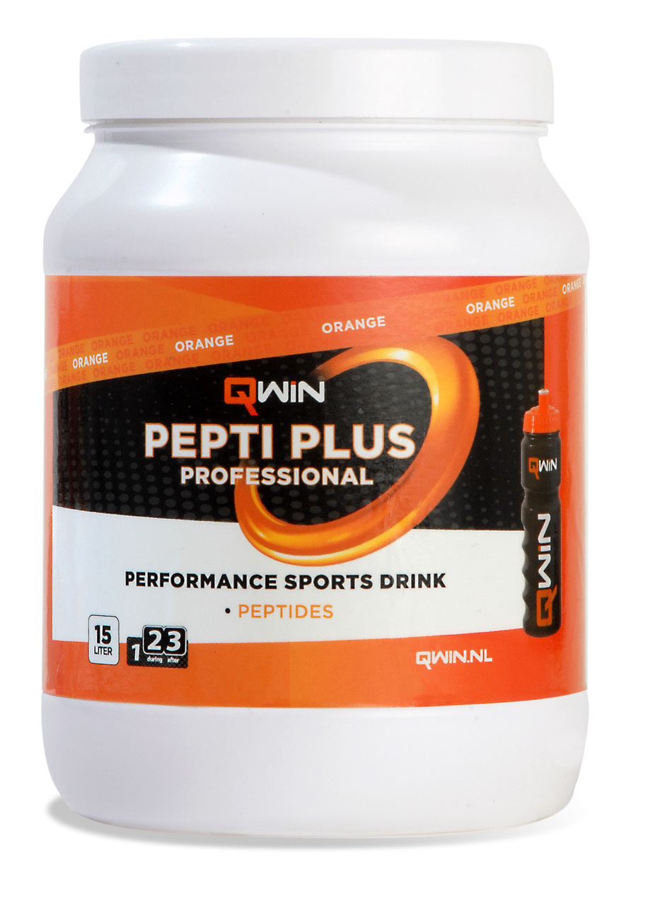 Qwin PeptiPlus Sportdrink Orange - Sportieve Voeding