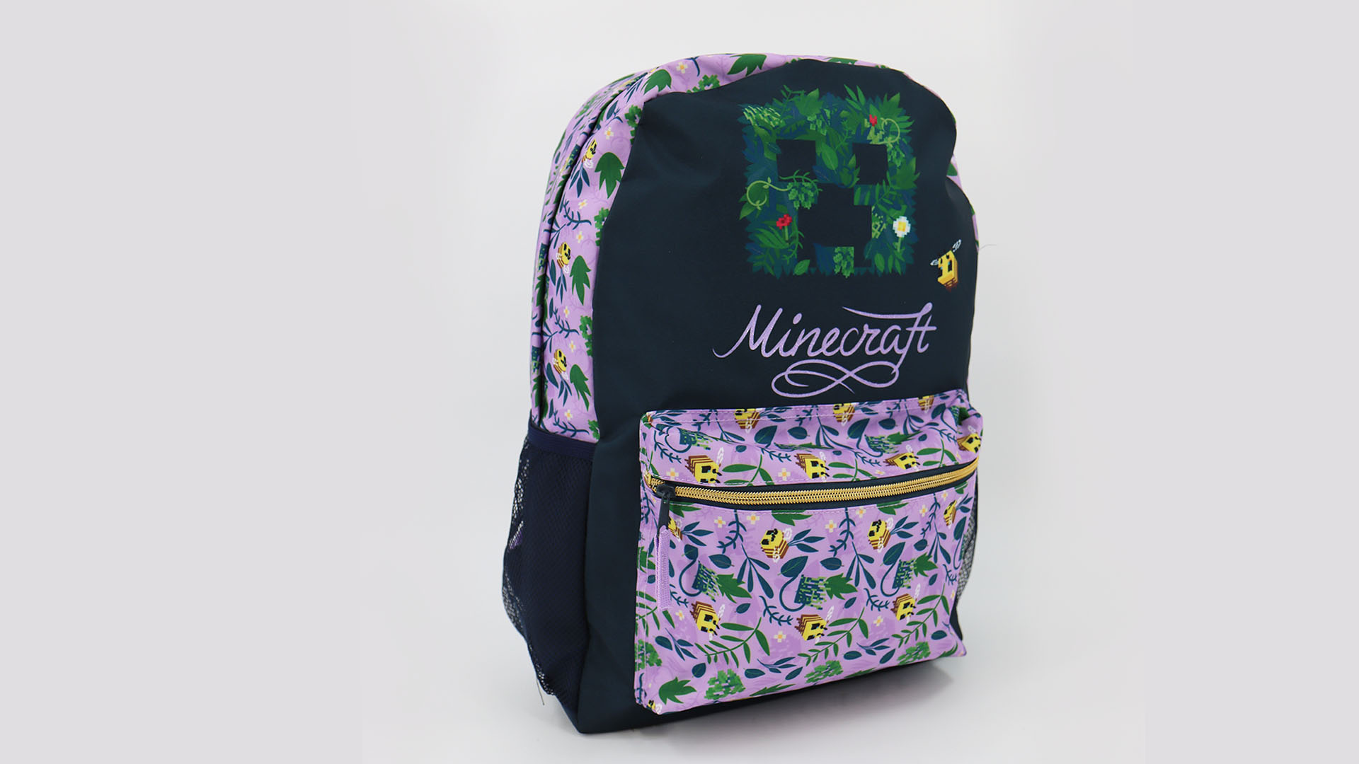 Minecraft Bee Girls Backpack - Height 44cm | Merchandise4All
