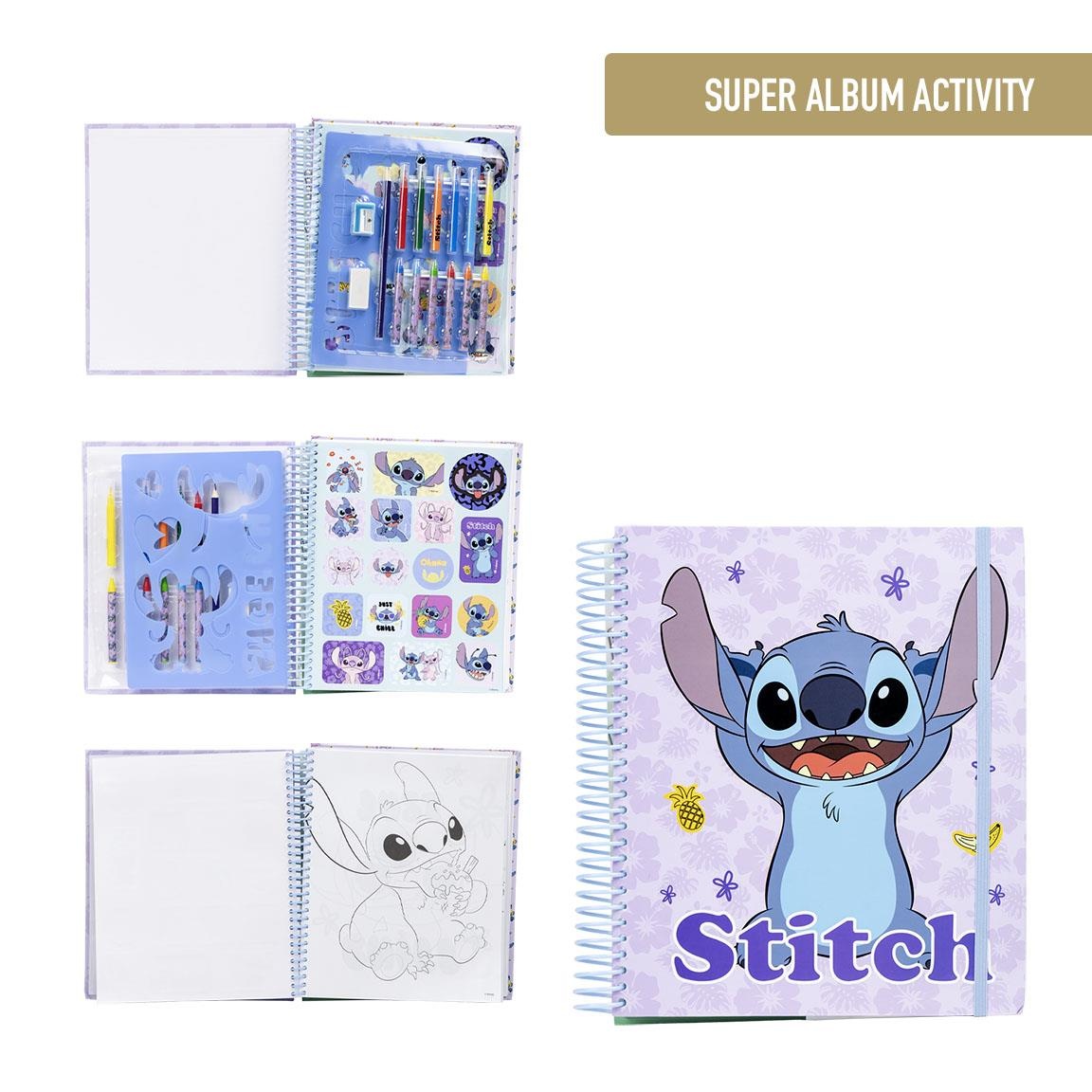 Stitch Super Activiteiten Album - Merchandise4All