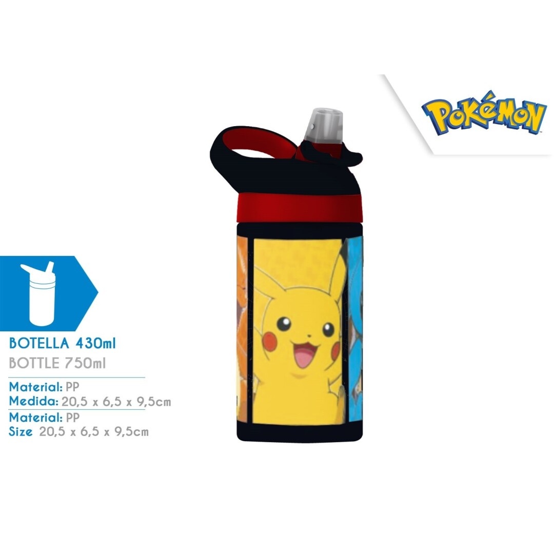 Pokemon Drink Cup Drinking Spout Boys Girls - Contents 430ML ...