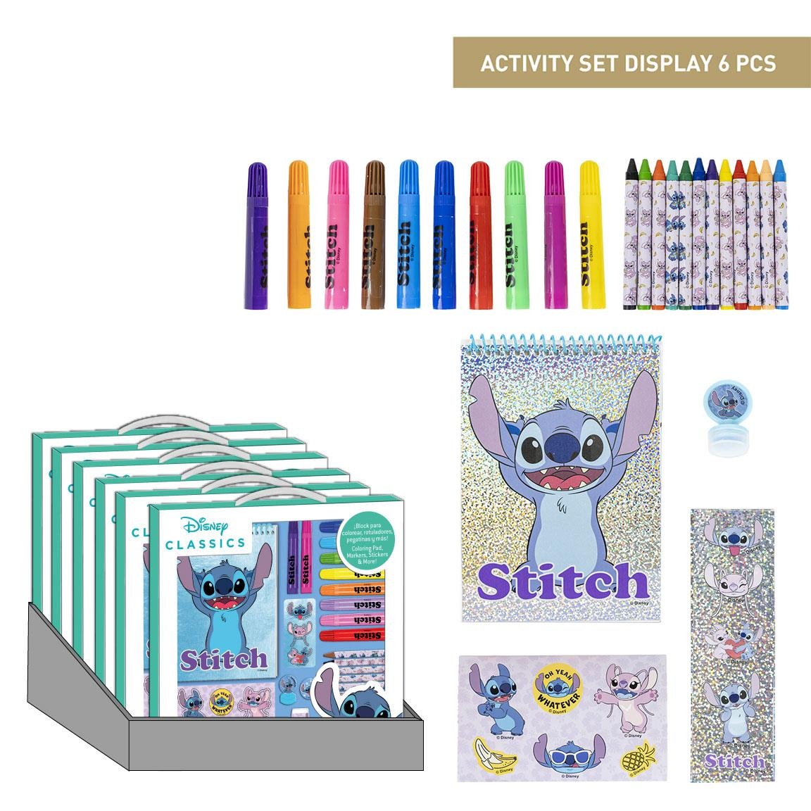 Disney Lilo and Stitch Drawing Drawing Set Crafts - 26 Pieces ...