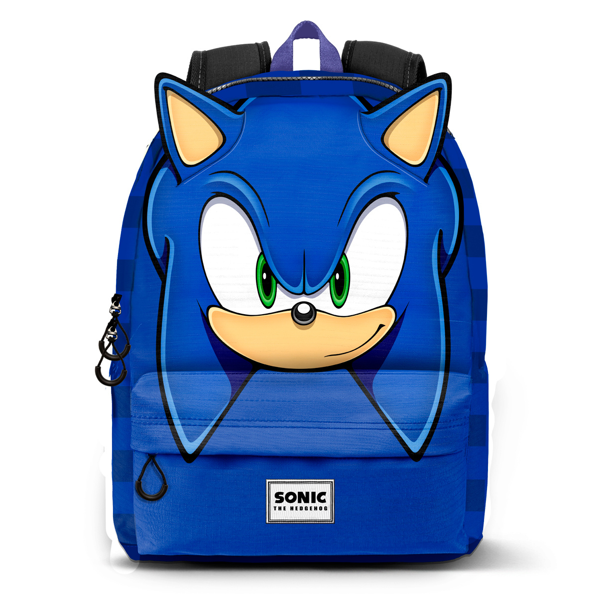 Sonic the Hedgehog Backpack 2 Pockets Premium Quality - Height 34cm ...