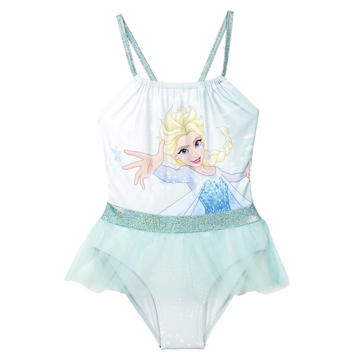 Disney Frozen Elsa Swimsuit Girls - Merchandise4All