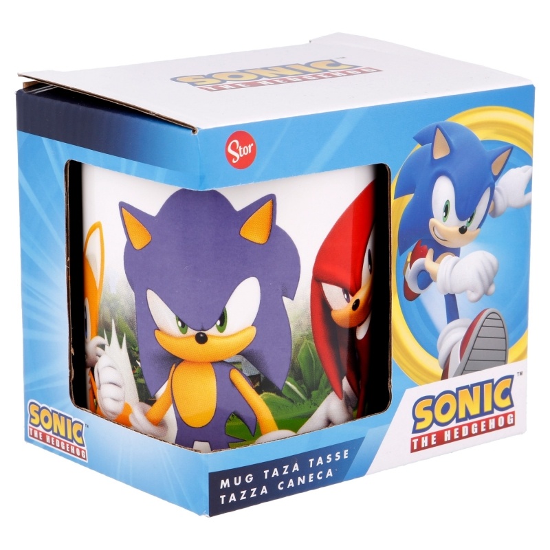 Sonic the Hedgehog Mug – Sonic, Tails & Knuckles | 11oz | Official SEG ...