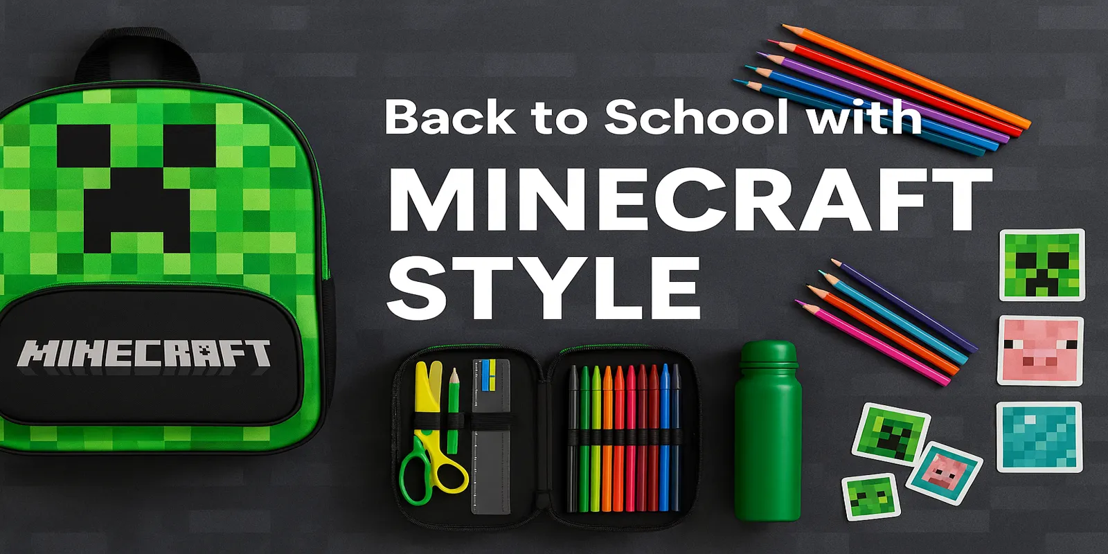 Buy Minecraft School Supplies – Best Products for Kids and Young Fans ...