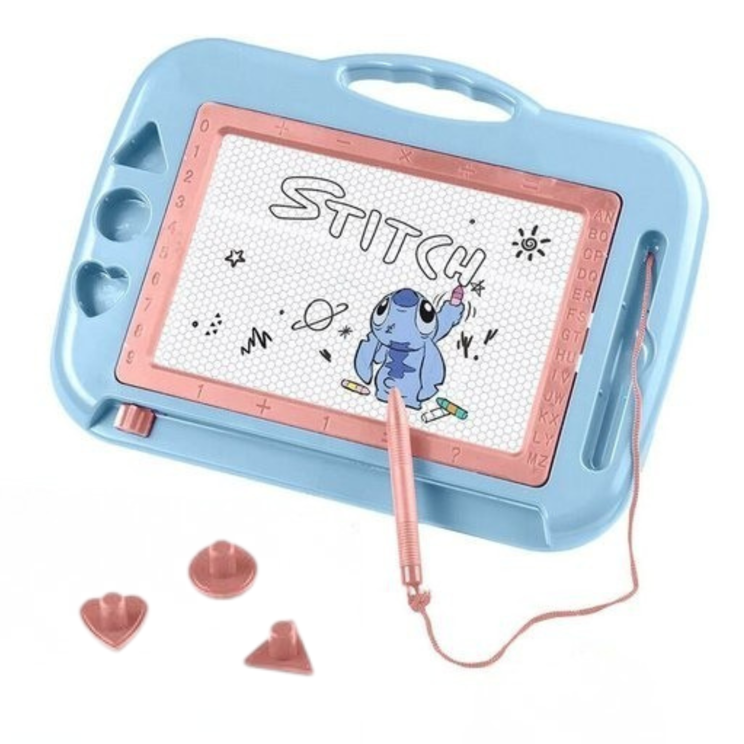 Disney Stitch Magnetic Drawing Board – Includes Stylus & 3 Stamps ...