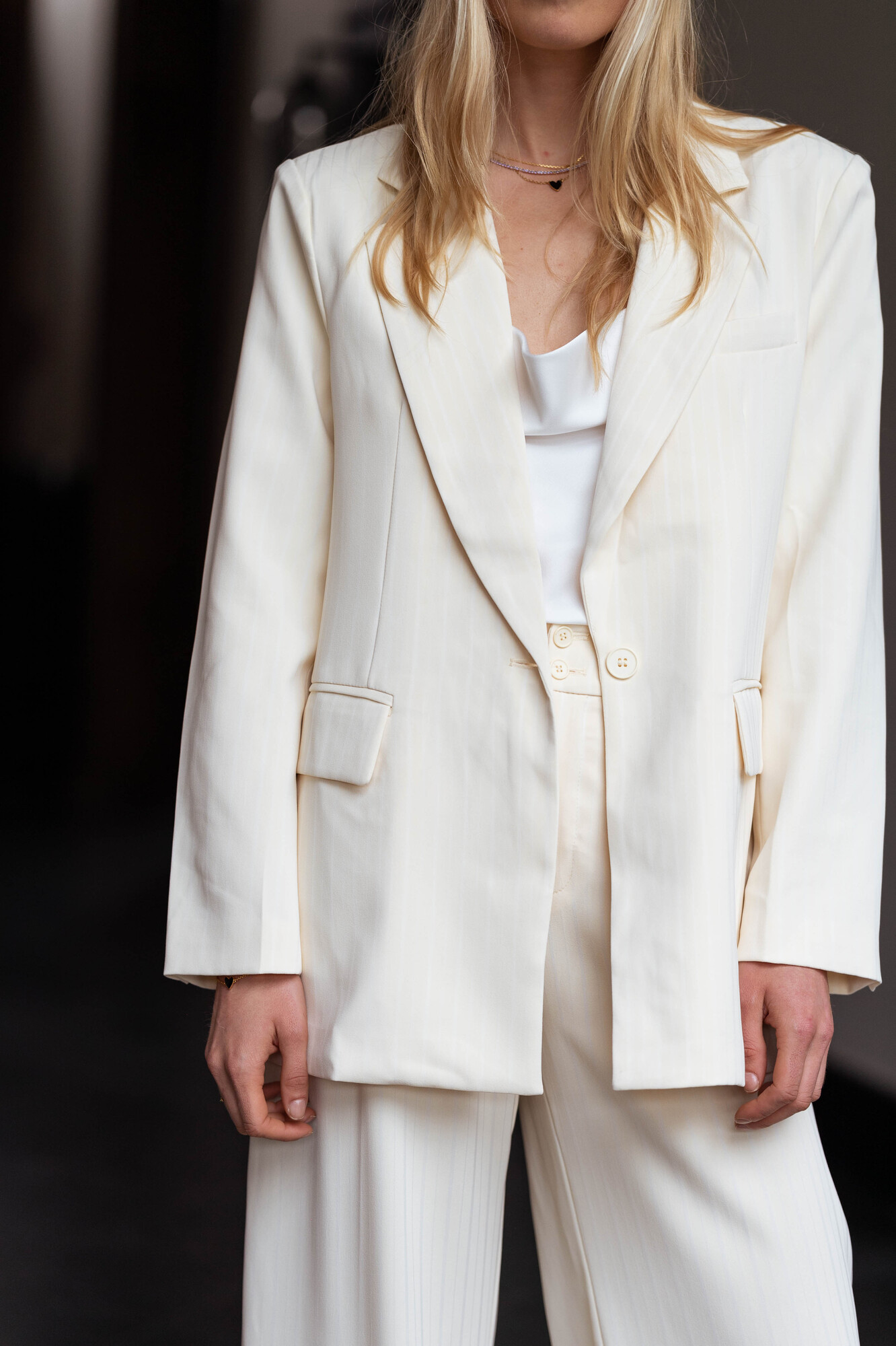 MYLENA blazer beige - MYSTORE