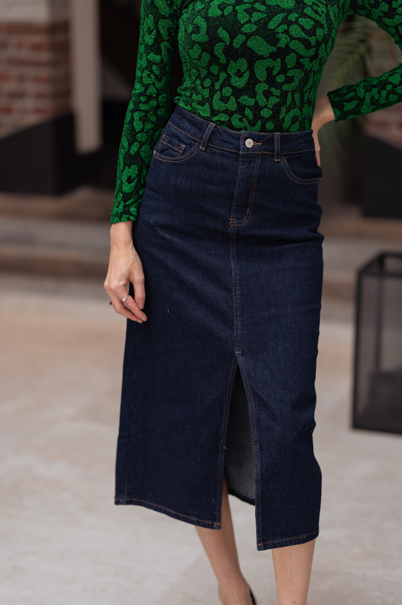 JUDY jupe en jeans brut - MYSTORE