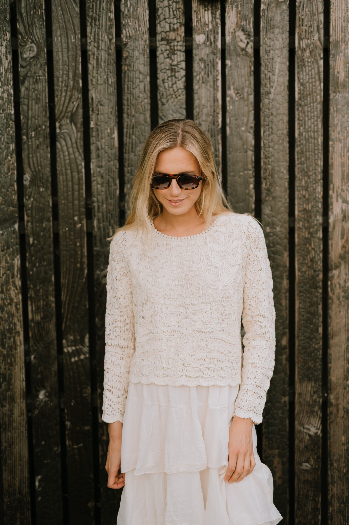 LENIA blouse beige - MYSTORE