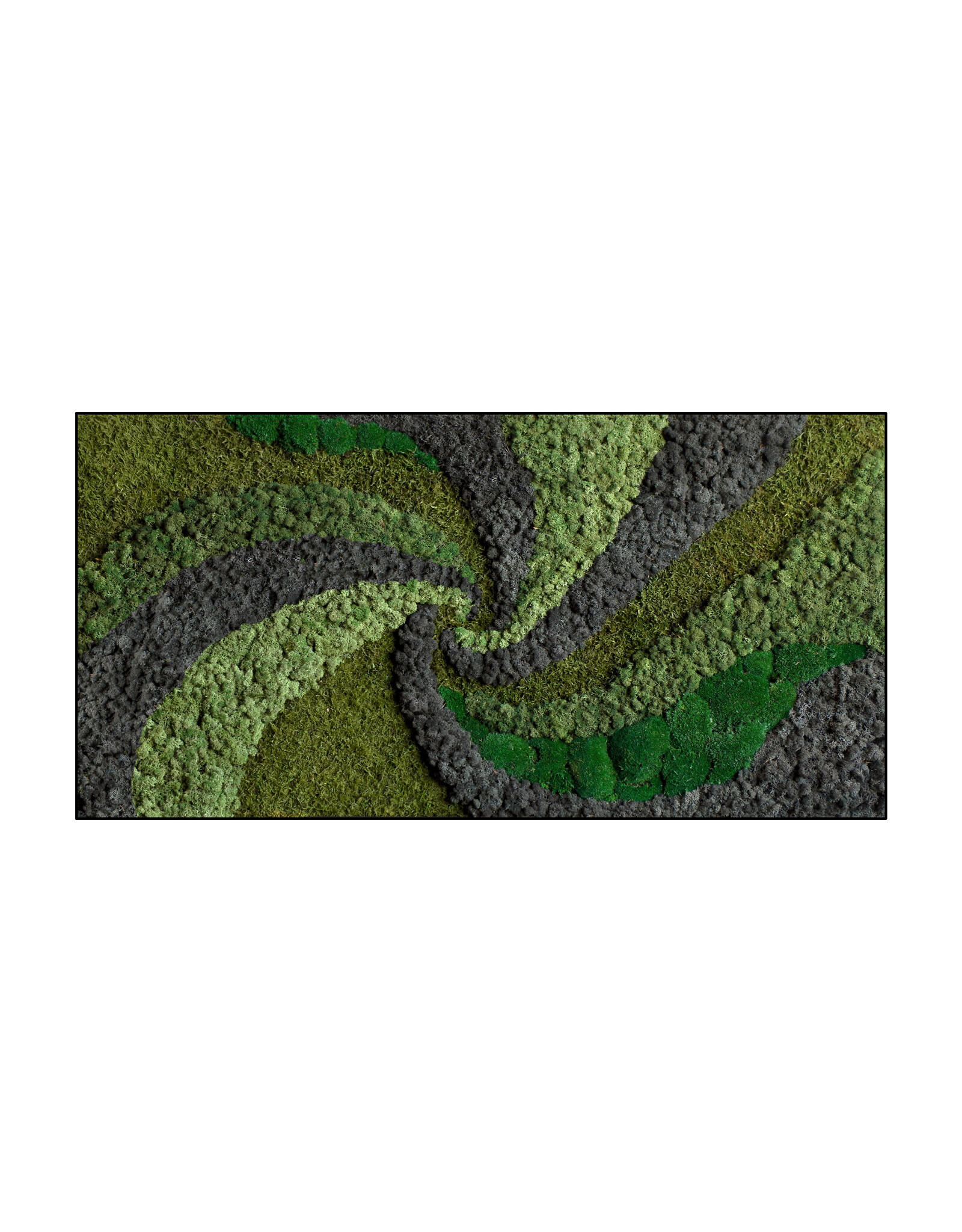 Moss rectangle Twist