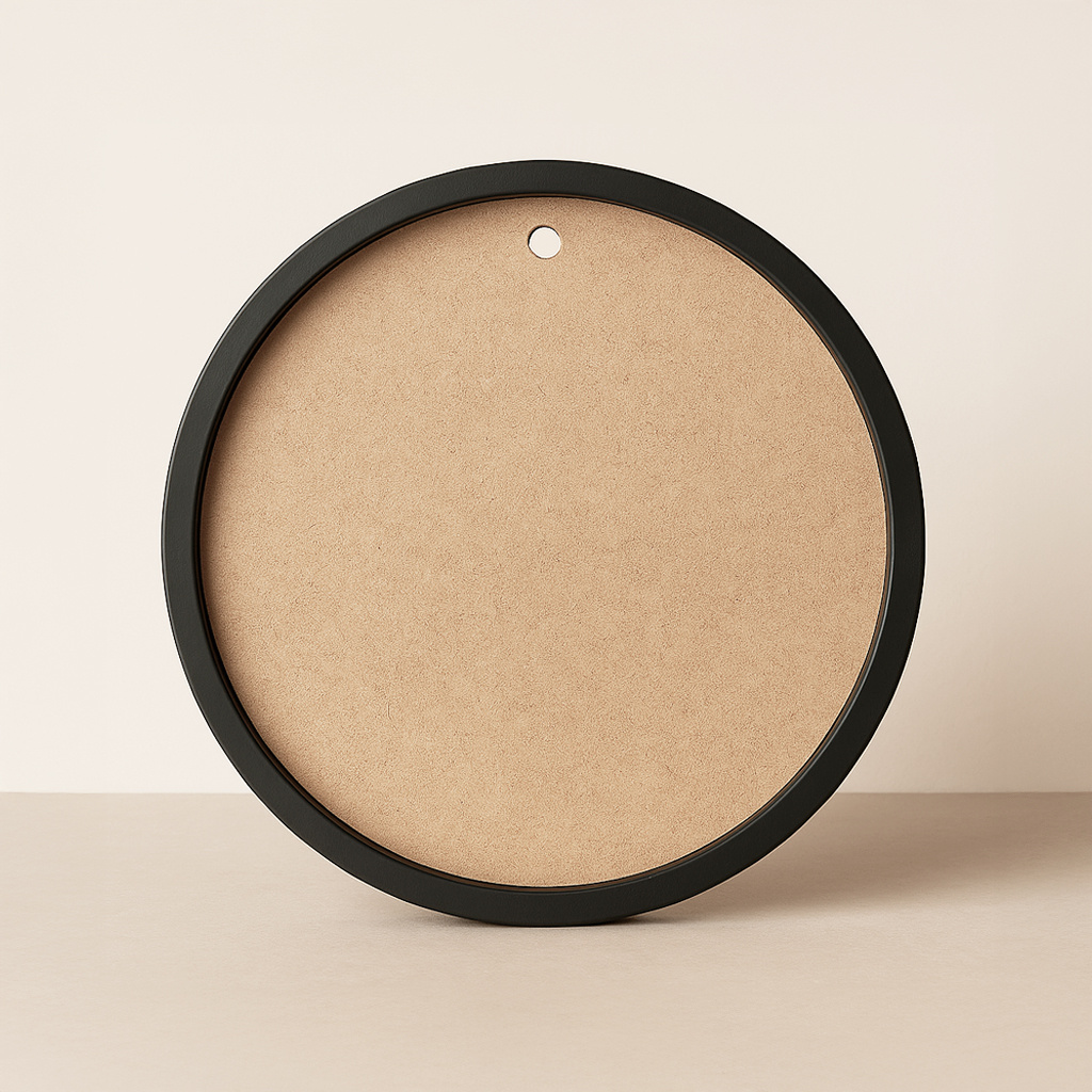 Painting frames for moss circle