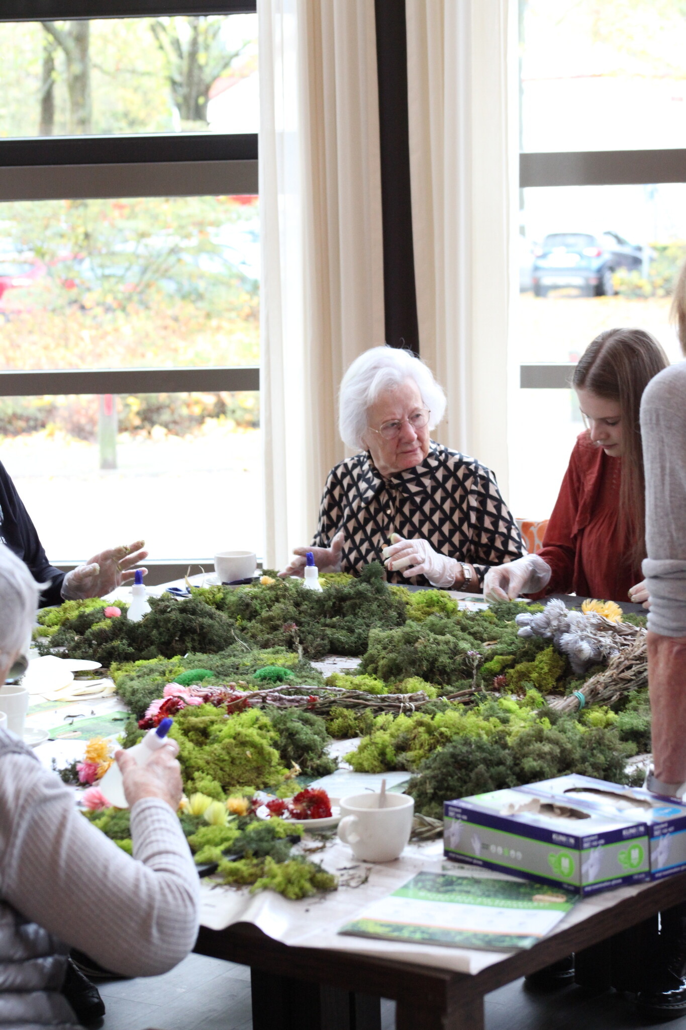 Creative with Green: Mossbox Workshop, DIY Moss Kits & Decoration Hangers