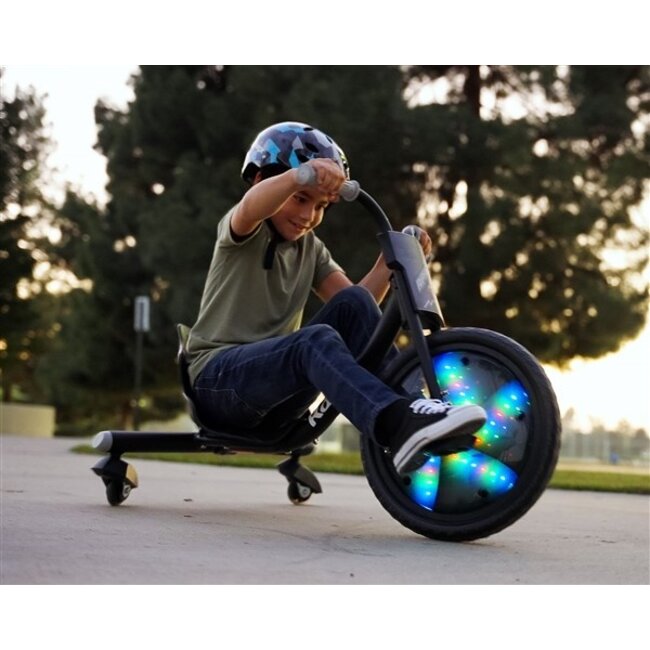 Razor Drift Trike Riprider 360 Lightshow Zwart - Djimmi.nl