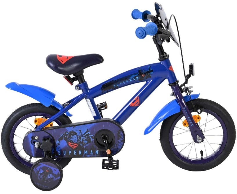 Superman Fiets 12 Inch Blauw 51222-CB12 - Djimmi.nl