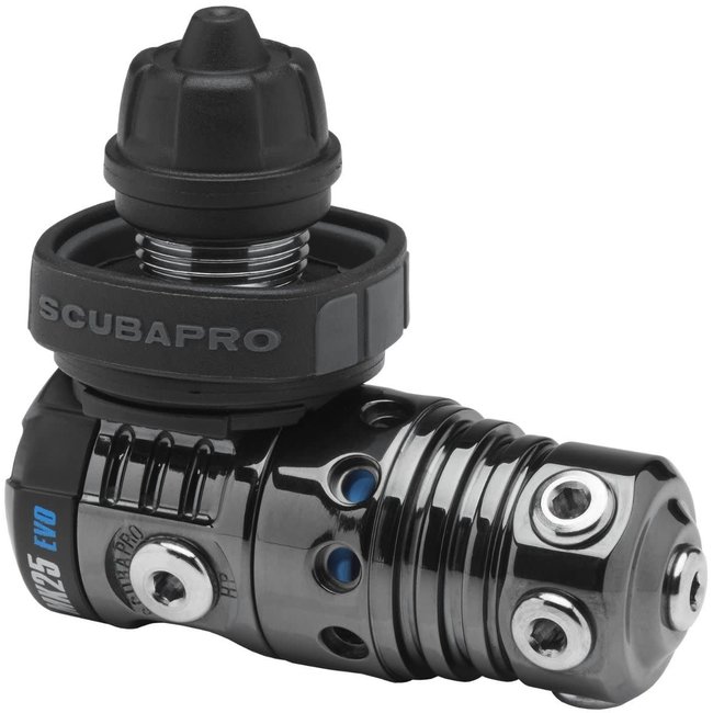 Scubapro MK25 EVO A700 Carbon Black Tech | Lucas Divestore