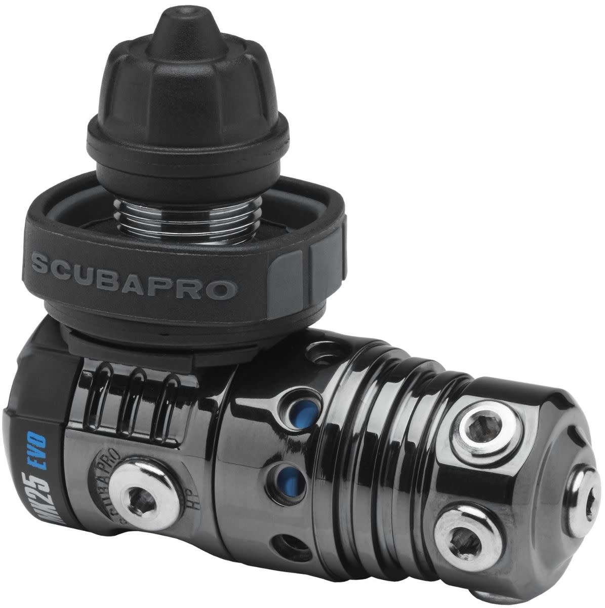 Scubapro MK25 EVO A700 Carbon Black Tech | Lucas Divestore
