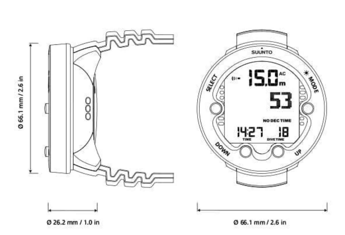 Suunto Zoop Novo incl. Rubber Boot | Lucas Divestore