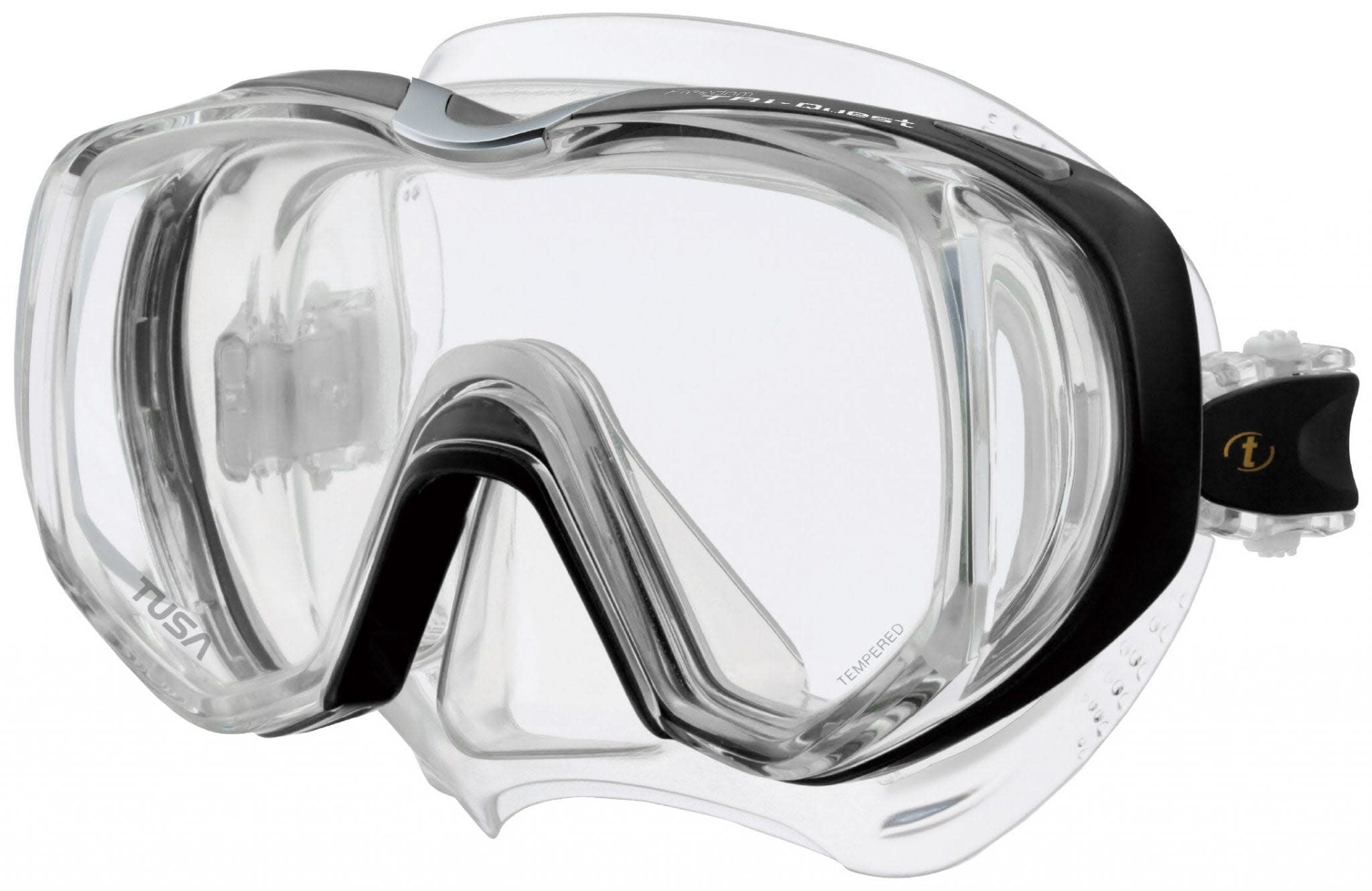 Tusa Freedom Tri-Quest M-3001 Clear Silicone | Lucas Divestore
