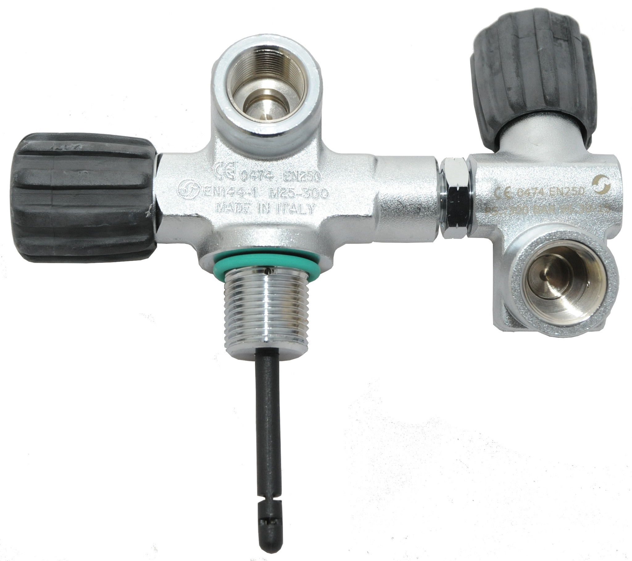 Rydec DIN H-valve righthanded P25/M25x2 | Lucas Divestore