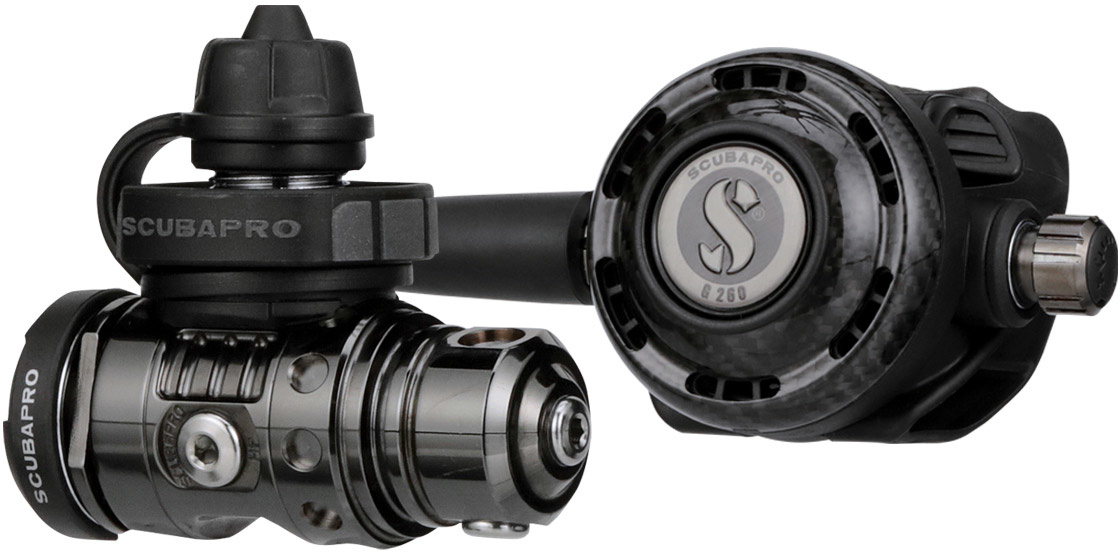 Scubapro MK19 EVO G260 Carbon Black Tech | Lucas Divestore