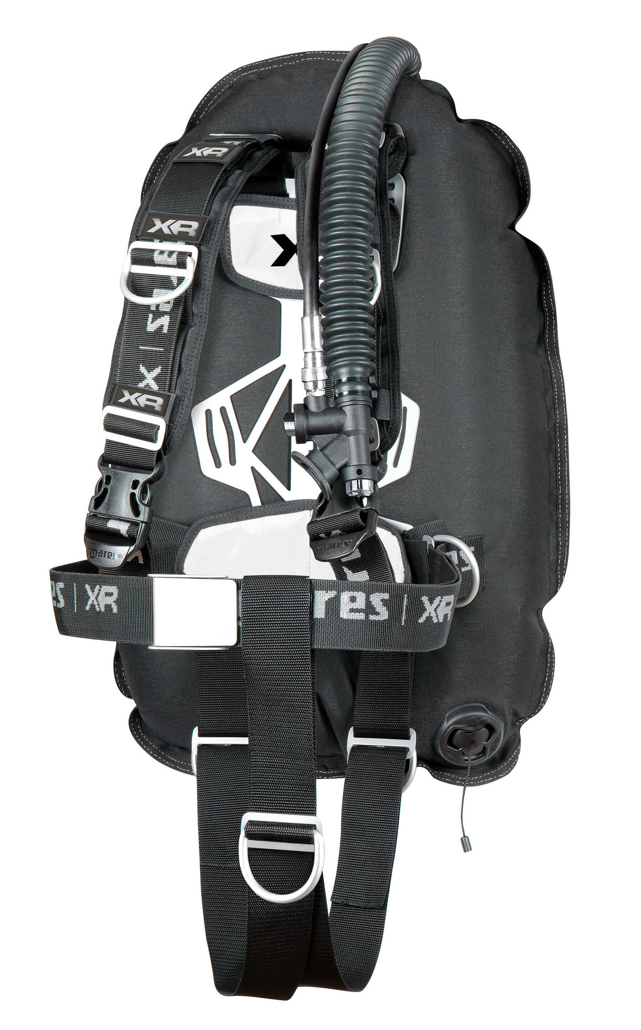Mares XR-Rec Trim Single Backmount Set | Lucas Divestore
