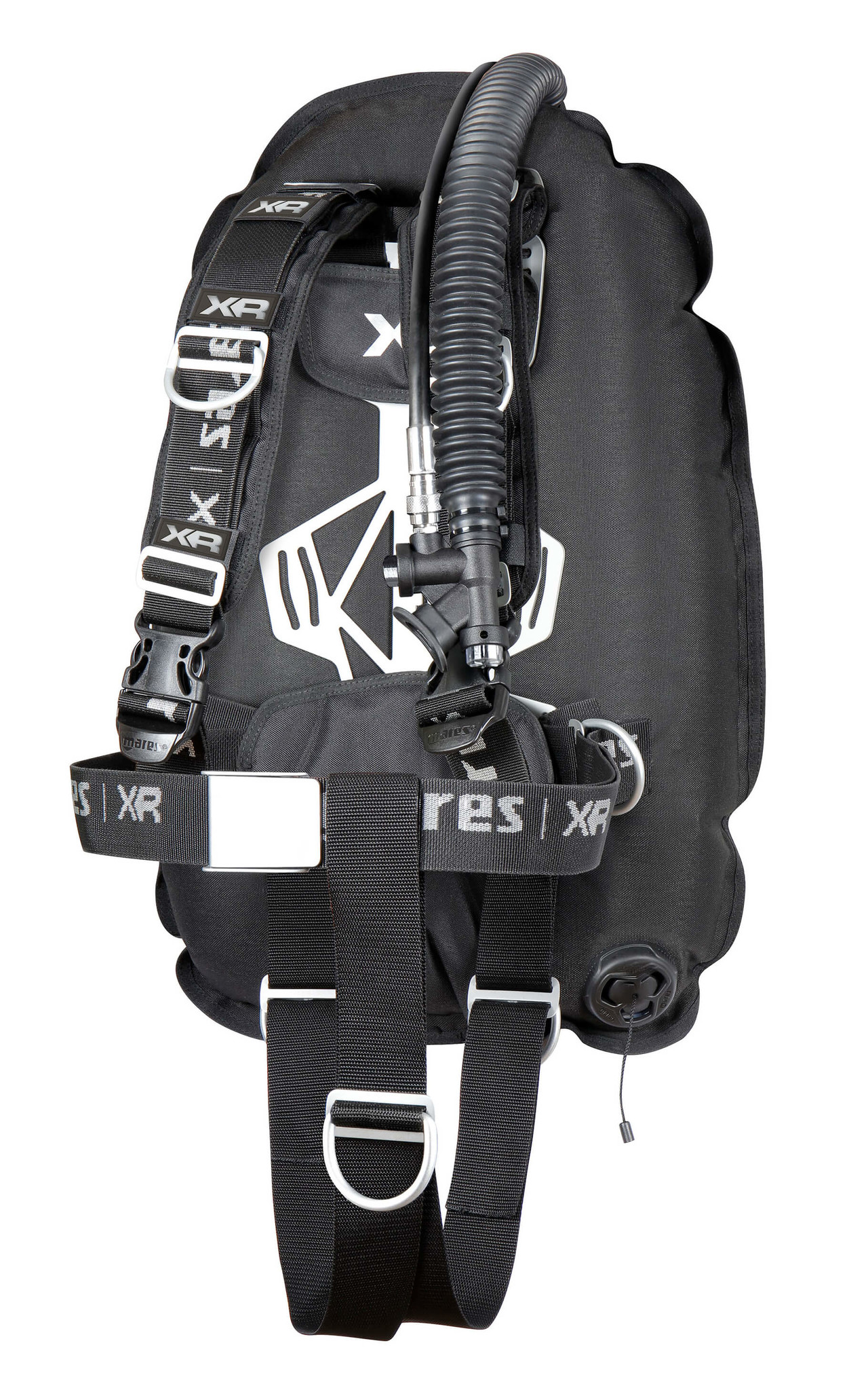 Mares XR-Rec Trim Single Backmount Set | Lucas Divestore