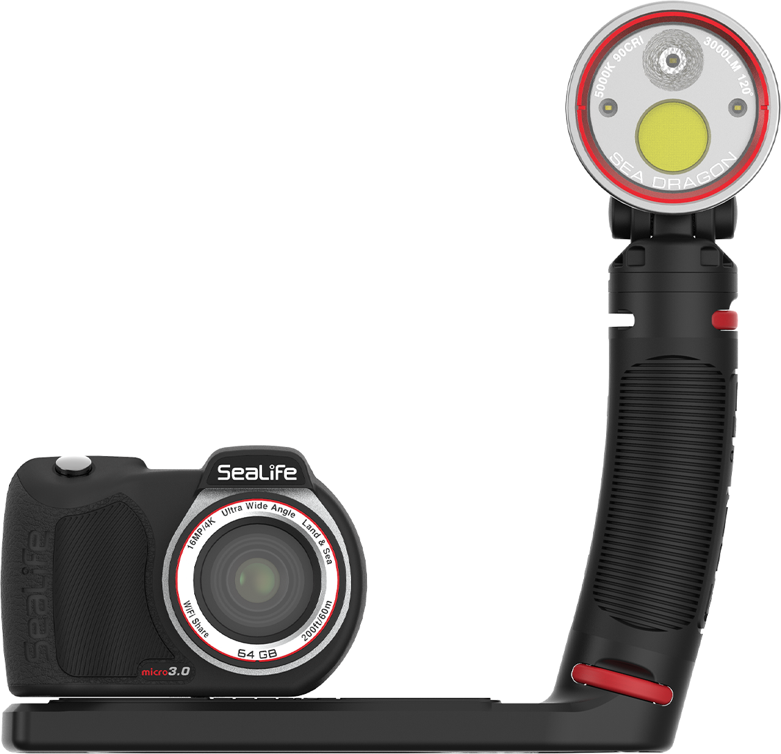 Sealife Micro 3.0 Pro DUAL BEAM Set SL554 | Lucas Divestore