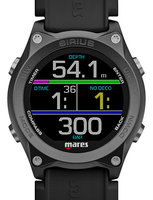 Mares Sirius Dive Computer | Lucas Divestore