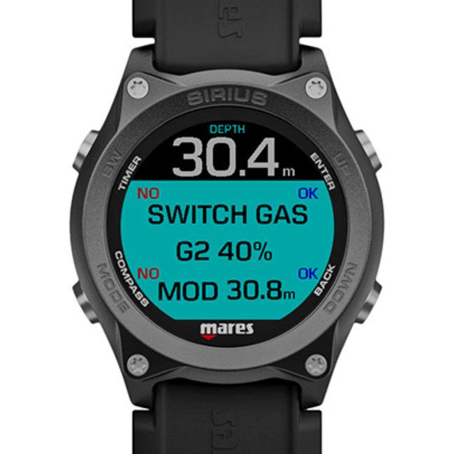 Mares Sirius Dive Computer | Lucas Divestore