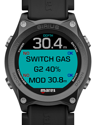 Mares Sirius dive computer | Lucas Divestore