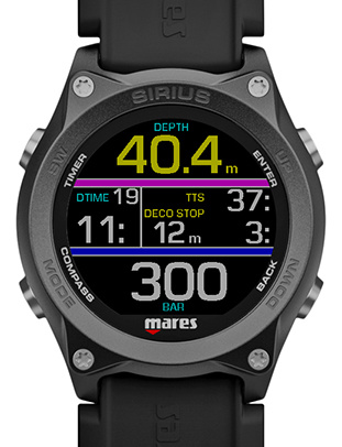 Mares Sirius Dive Computer | Lucas Divestore