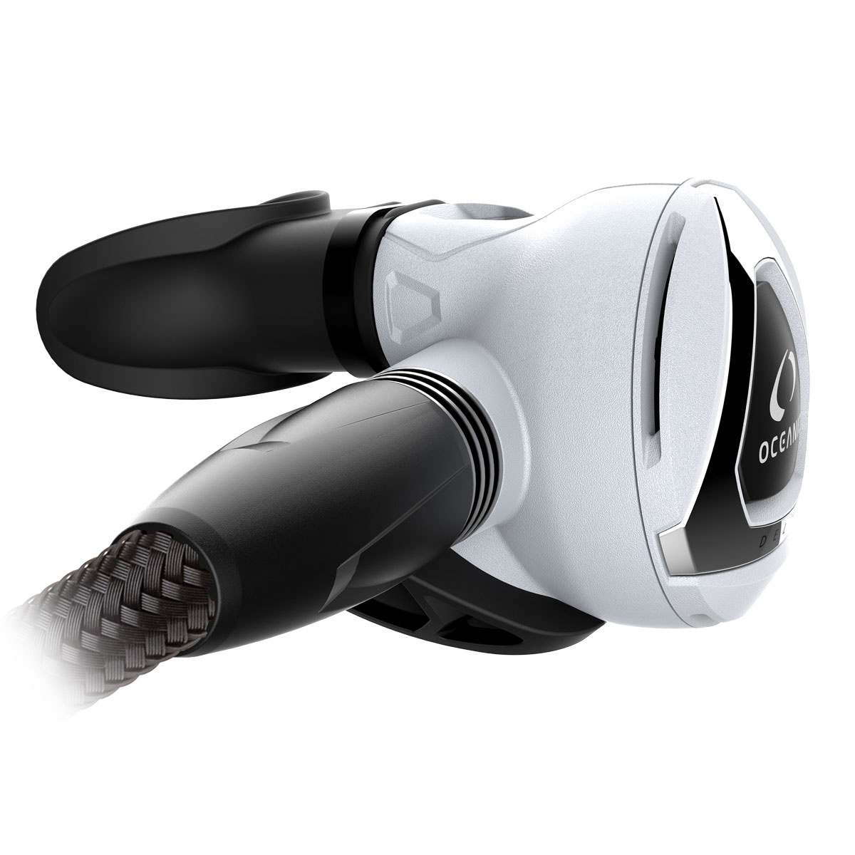 Oceanic Delta 5 EDX (Din) White with Alpha 10 Octo and Reg. Bag | Lucas ...