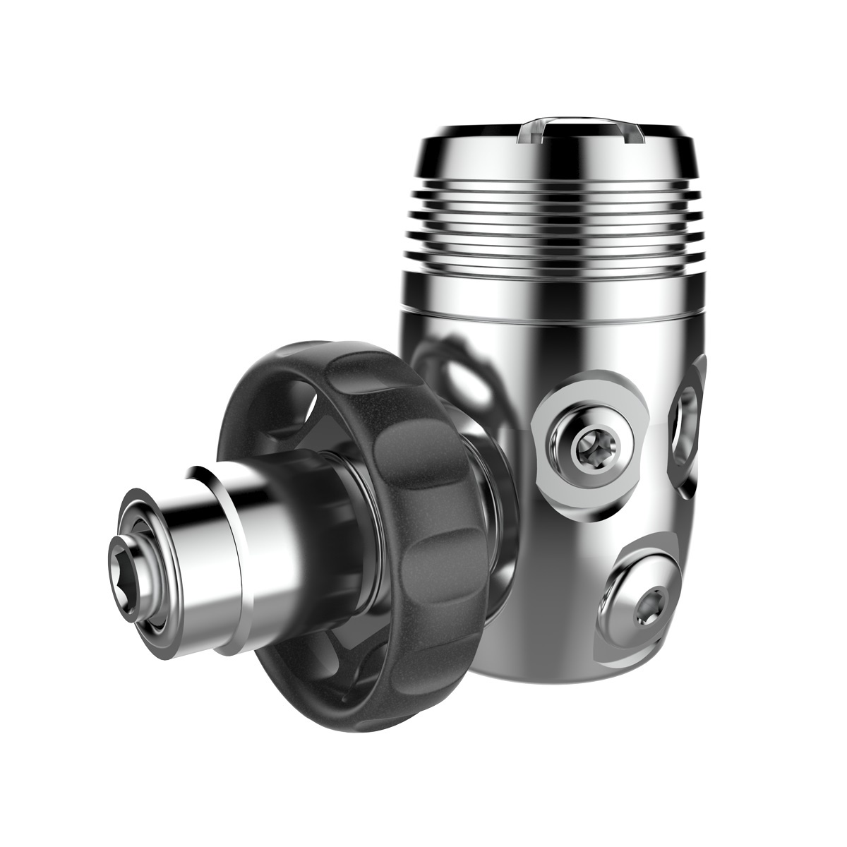 Oceanic Delta 5 EDX (Din) Black with Alpha 10 Octo and Reg. Bag | Lucas ...