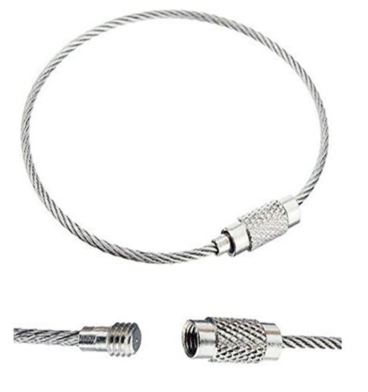 M&M Steel Cable with Screw Cap 33119 | Lucas Divestore