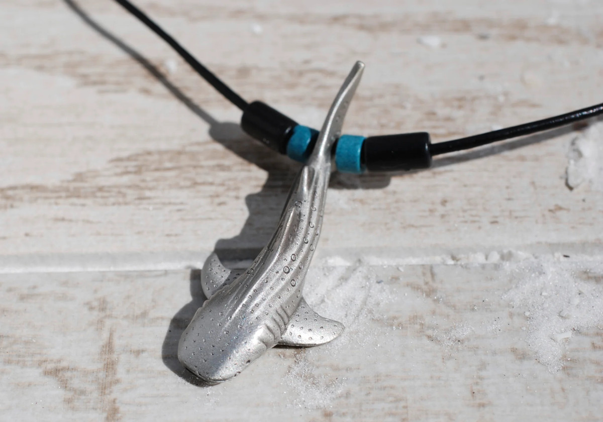Big Blue by Roland St John Pewter Pendants - Whale Shark | Lucas Divestore