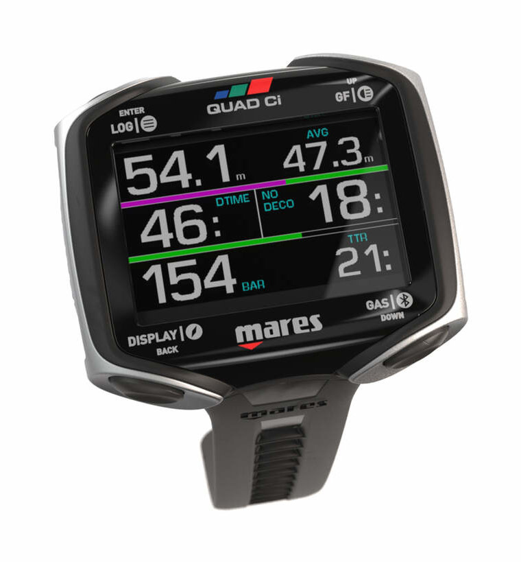 Mares Quad Ci dive computer | Lucas Divestore