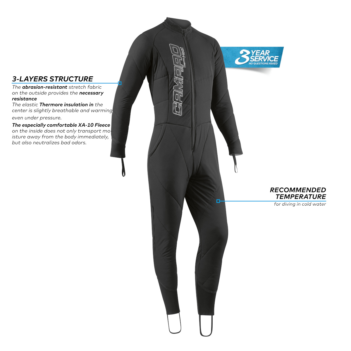 Camaro Thermosuit XA-10 Male | Lucas Divestore