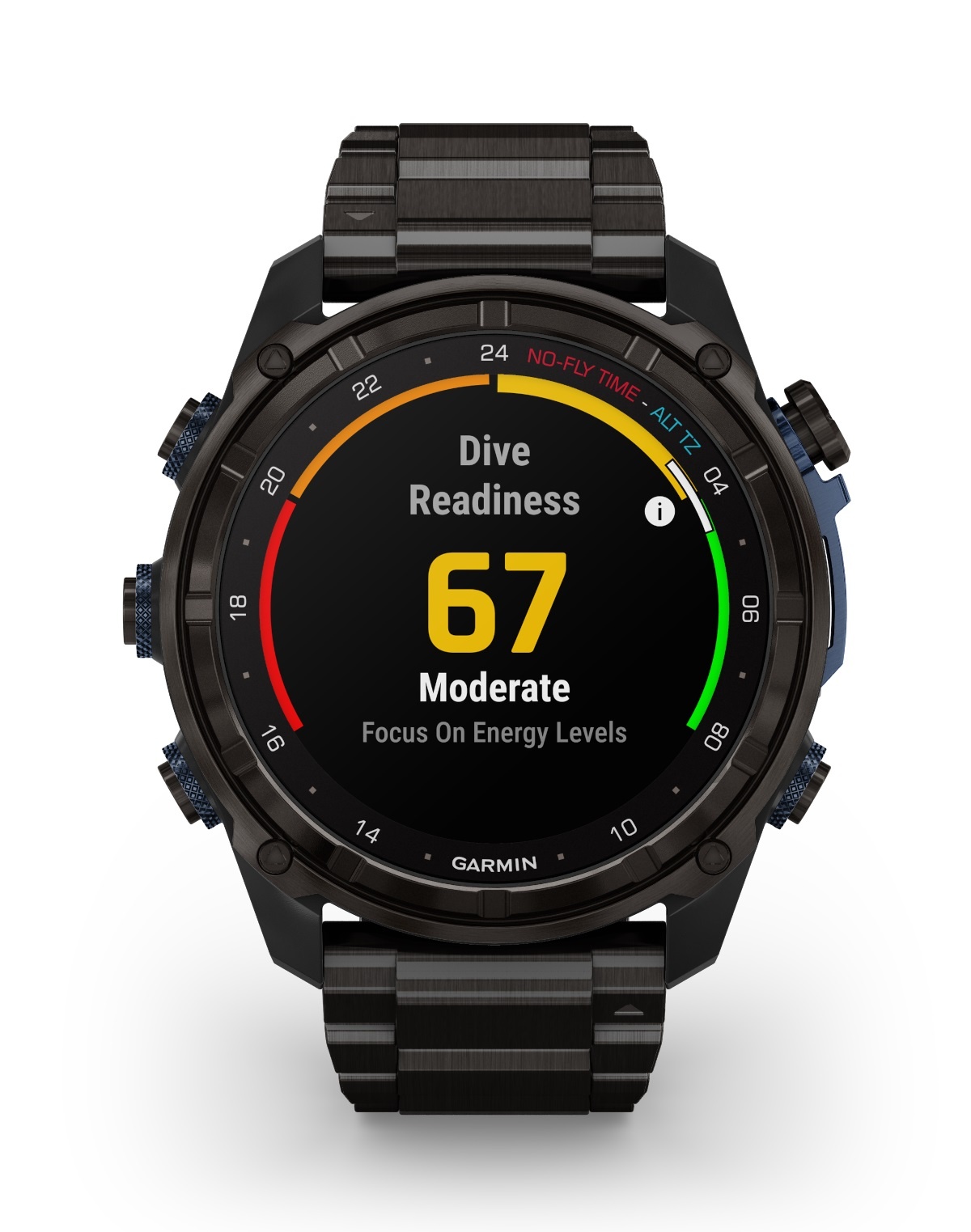 Garmin Descent MK3i - 51 mm DLC Titanium Strap | Lucas Divestore