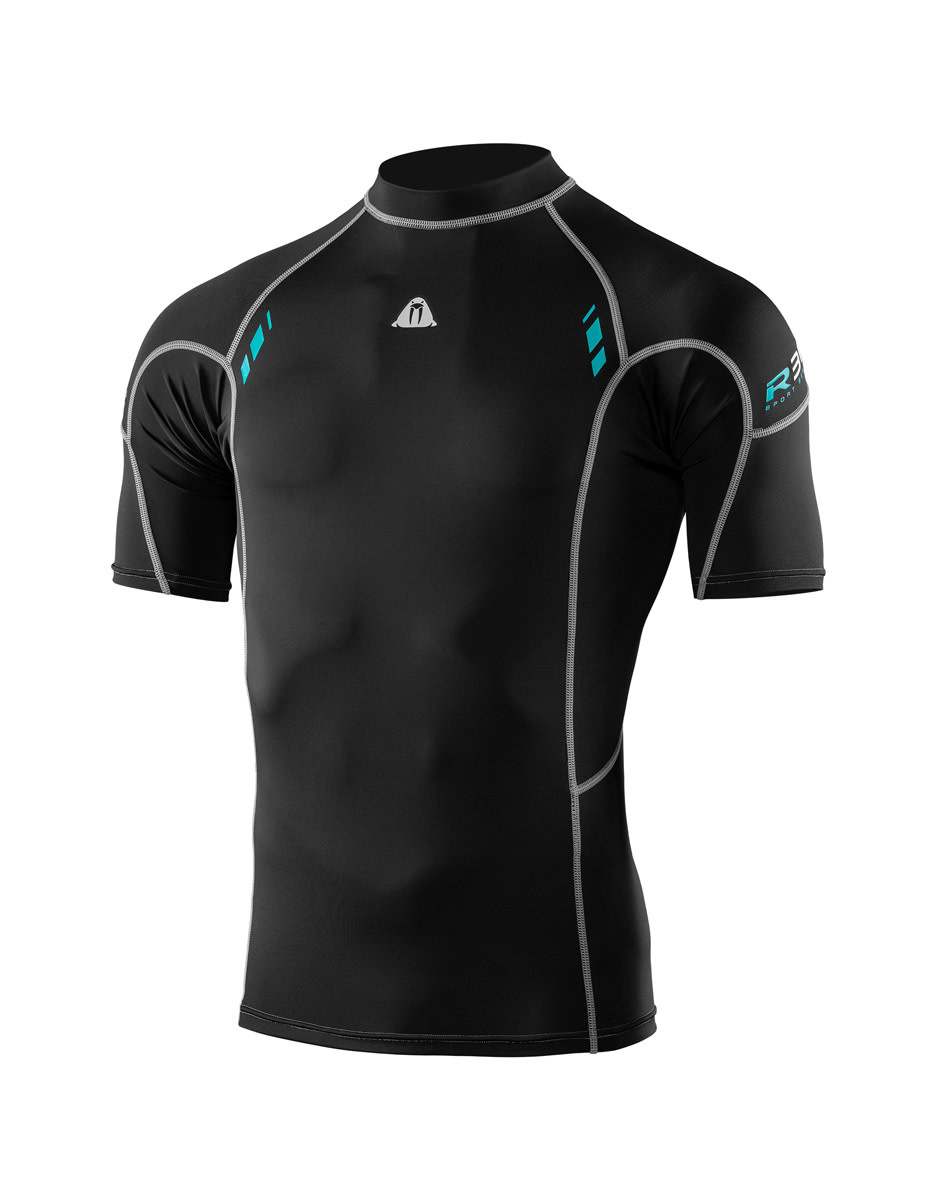 Waterproof R30 Rash Guard Short Sleeve Men | Lucas Divestore