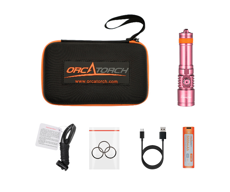 OrcaTorch D710 Dive Light Color | Lucas Divestore