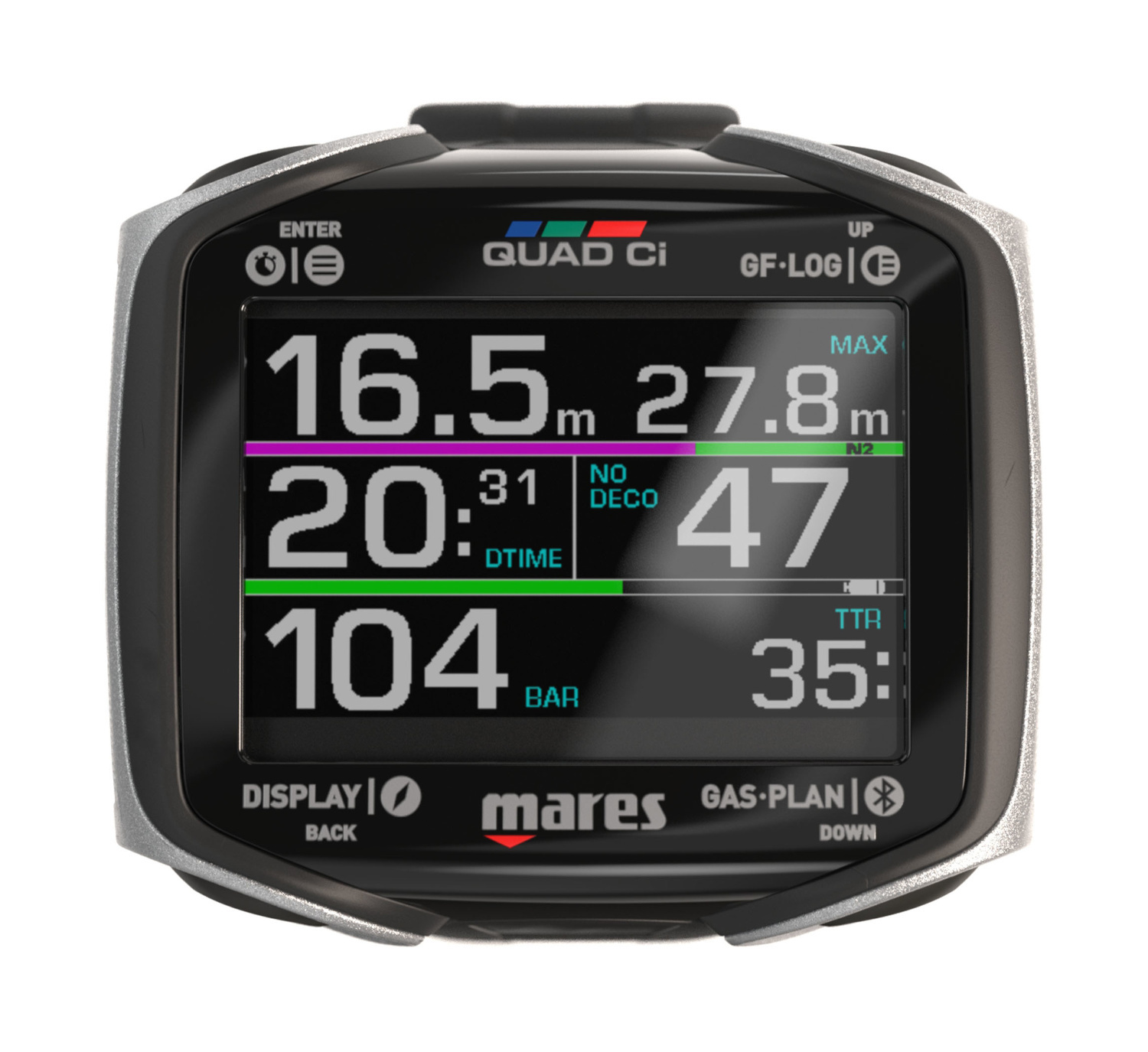 Mares Quad Ci dive computer | Lucas Divestore