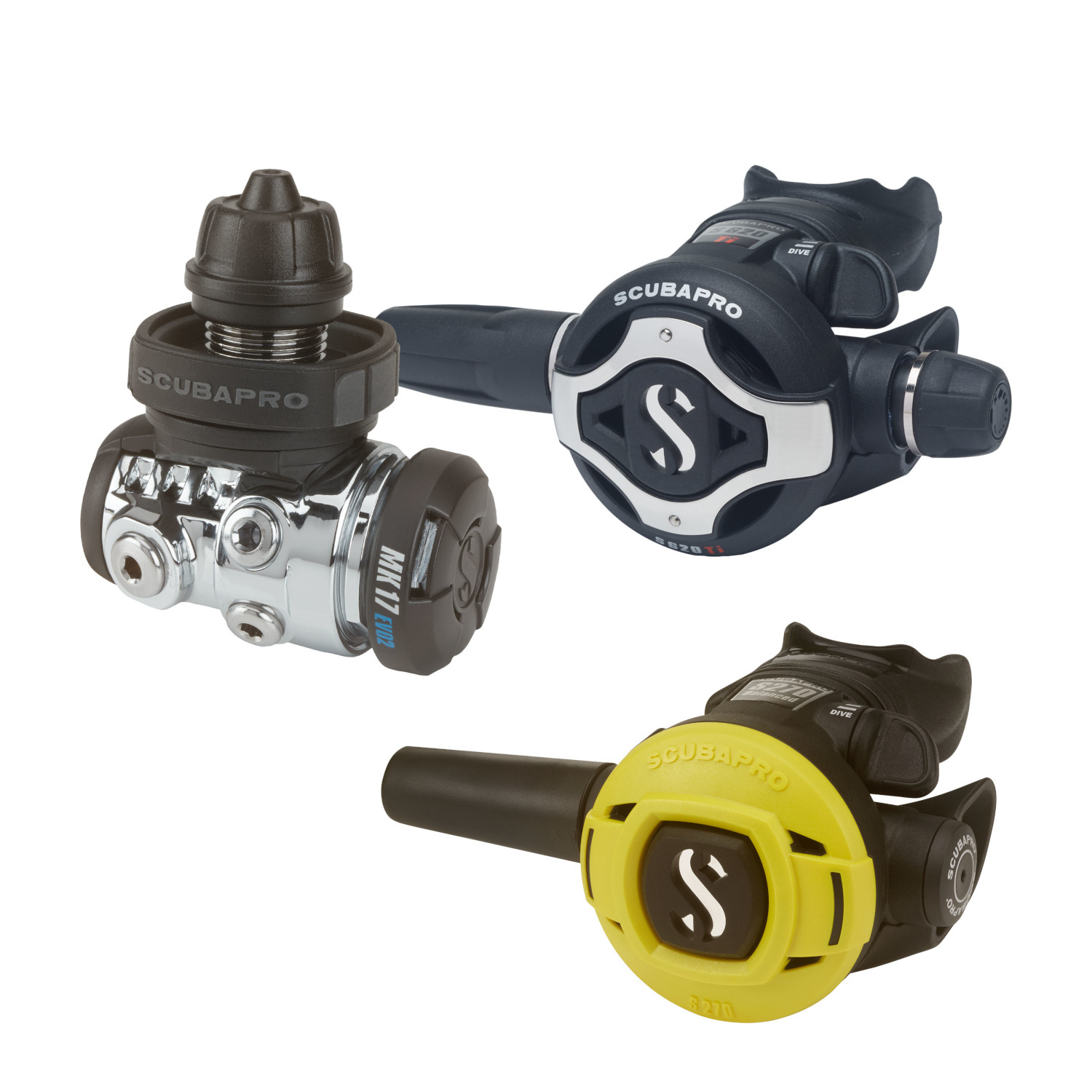 Scubapro MK17 EVO 2 S620Ti S270 Set | Lucas Divestore