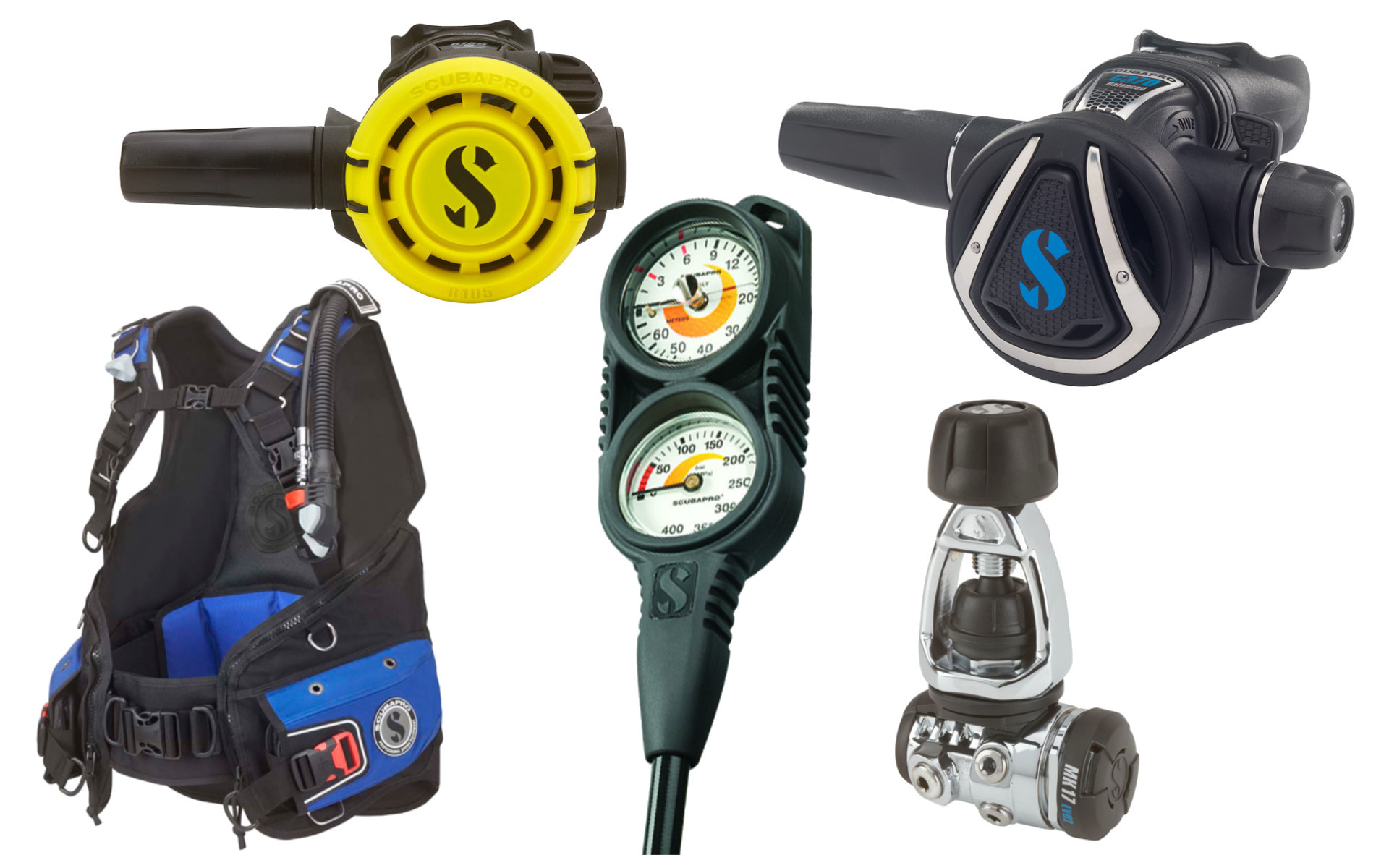 Scubapro Glide MK17 EVO2 C370 set | Lucas Divestore