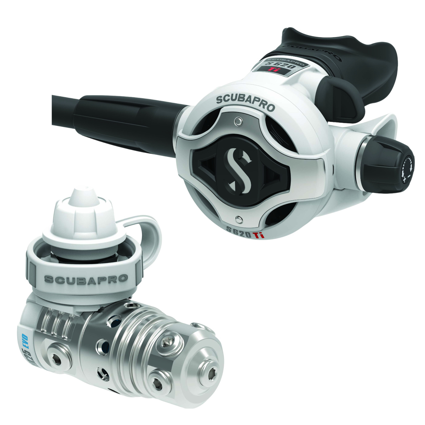 Scubapro MK25 Evo S620Ti White | Lucas Divestore