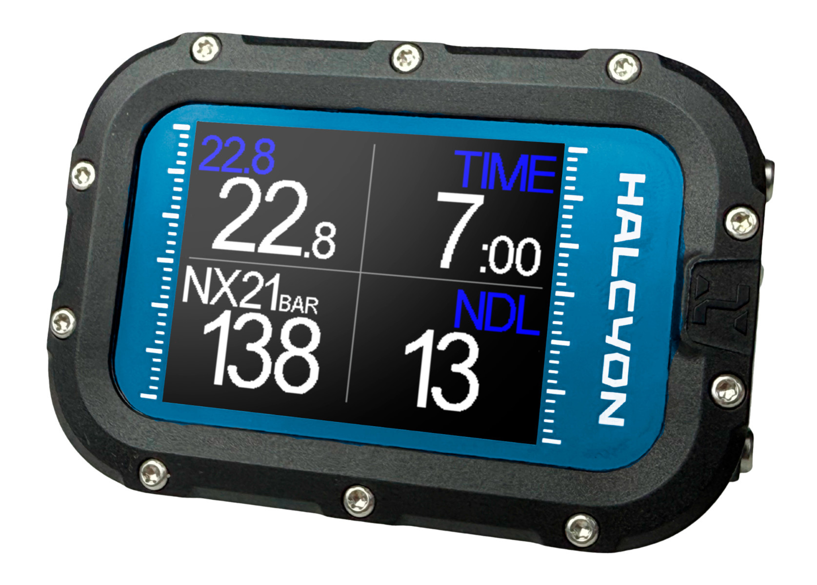 Halcyon Symbios Blue Handset | Lucas Divestore