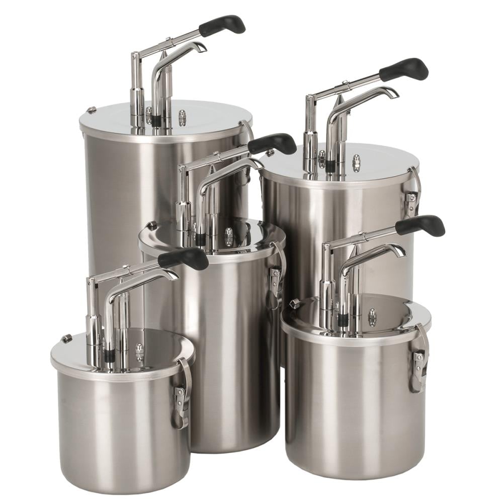 MaxPro Heveldispenser Rvs container 6 Ltr